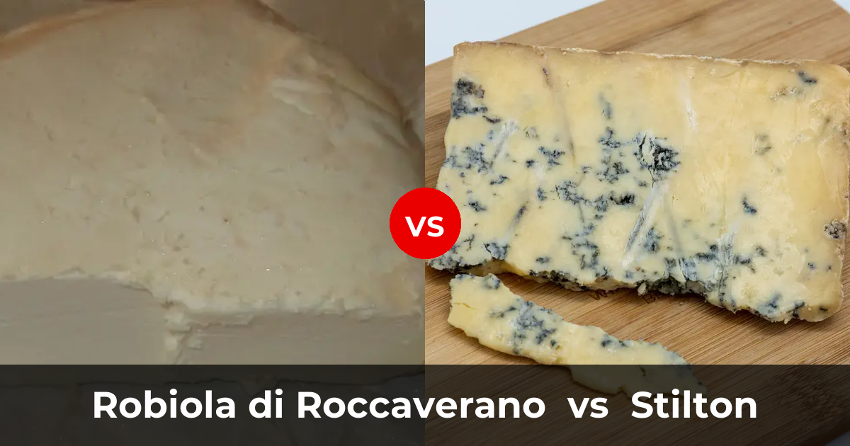 Robiola di Roccaverano vs Stilton: What's the Difference? - AnyCheese