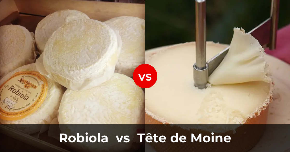 Robiola Cheese vs Tête de Moine Cheese: What's the Difference? | Taste ...