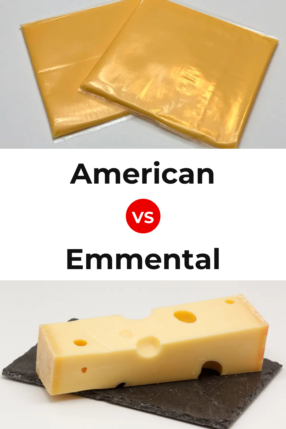 American Cheese vs Emmental Cheese: What's the Difference? | Taste ...