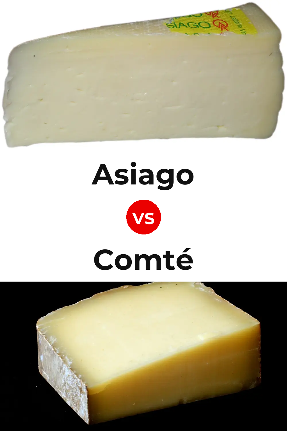 Asiago vs Comté: What's the Difference? - AnyCheese