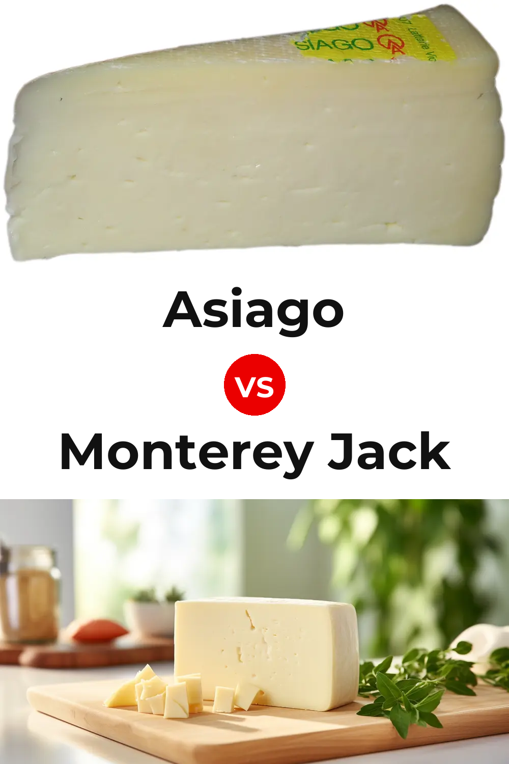 Asiago Cheese vs Monterey Jack Cheese: What's the Difference? | Taste ...