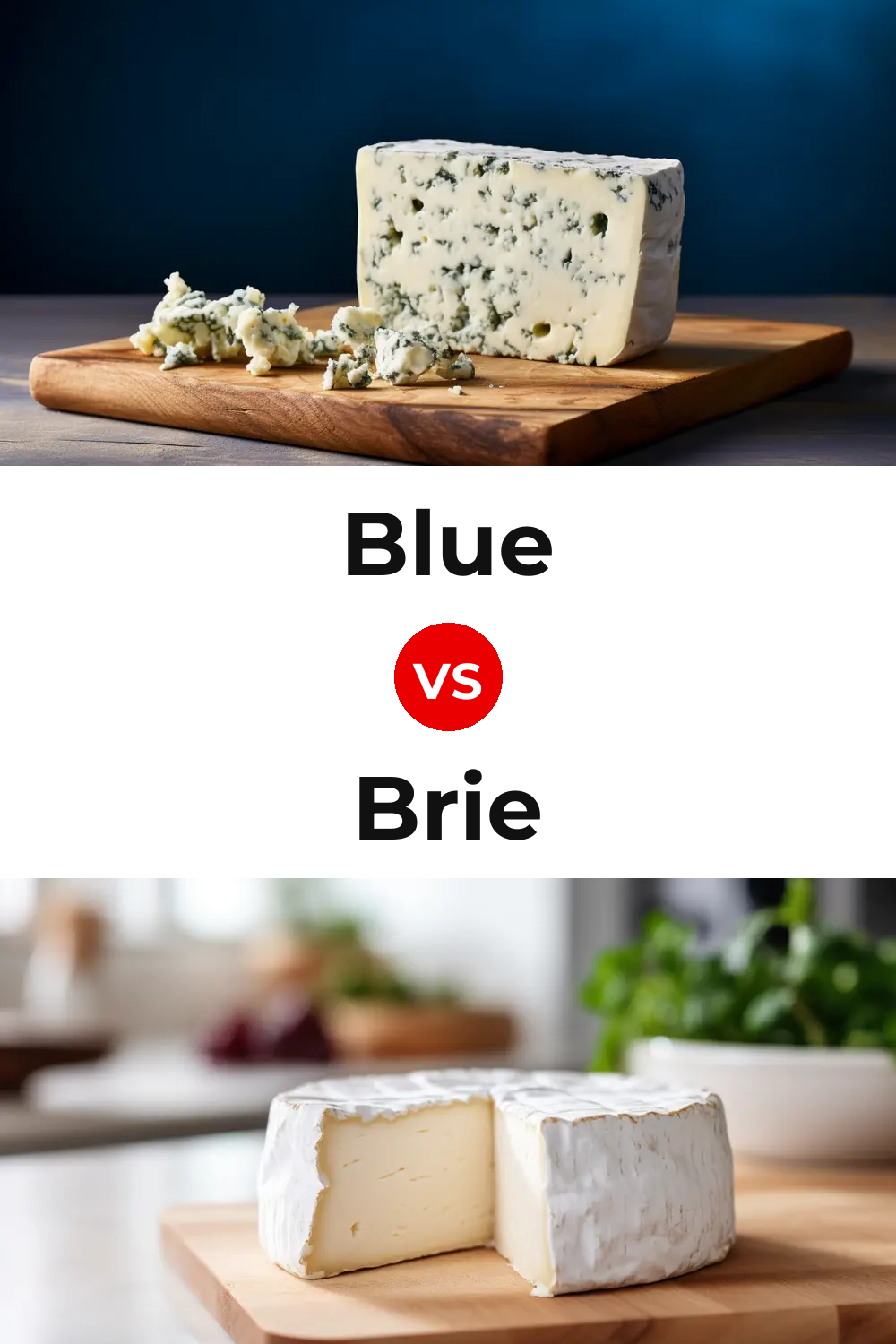 Blue Cheese vs Brie Cheese: What's the Difference? | Taste, Texture ...