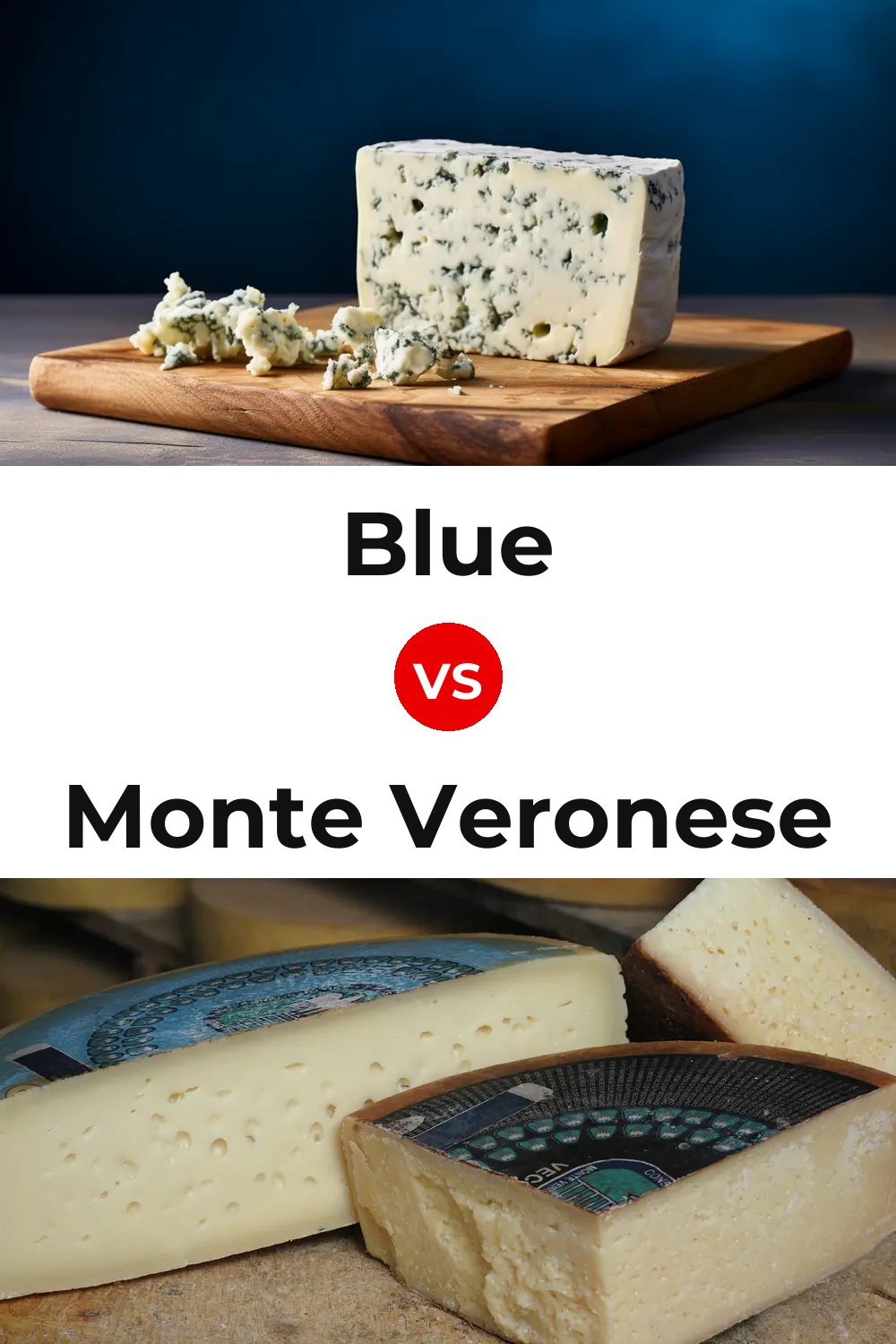 Blue Cheese vs Monte Veronese Cheese: What's the Difference? | Taste ...