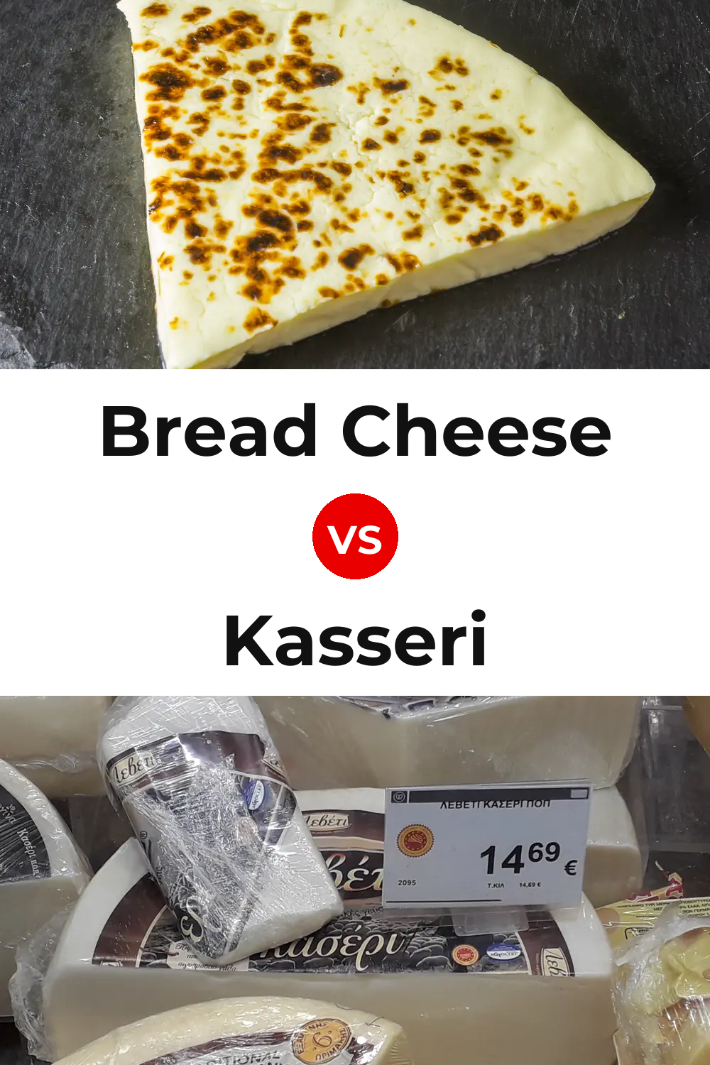 Bread Cheese vs Kasseri Cheese: What's the Difference? | Taste, Texture ...