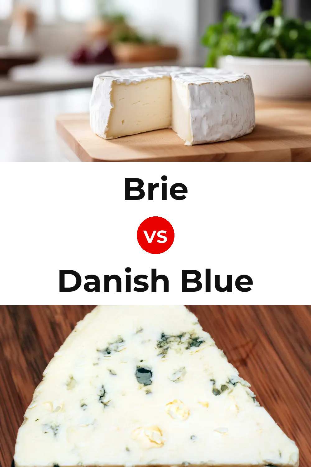 Brie Cheese vs Danish Blue Cheese: What's the Difference? | Taste ...
