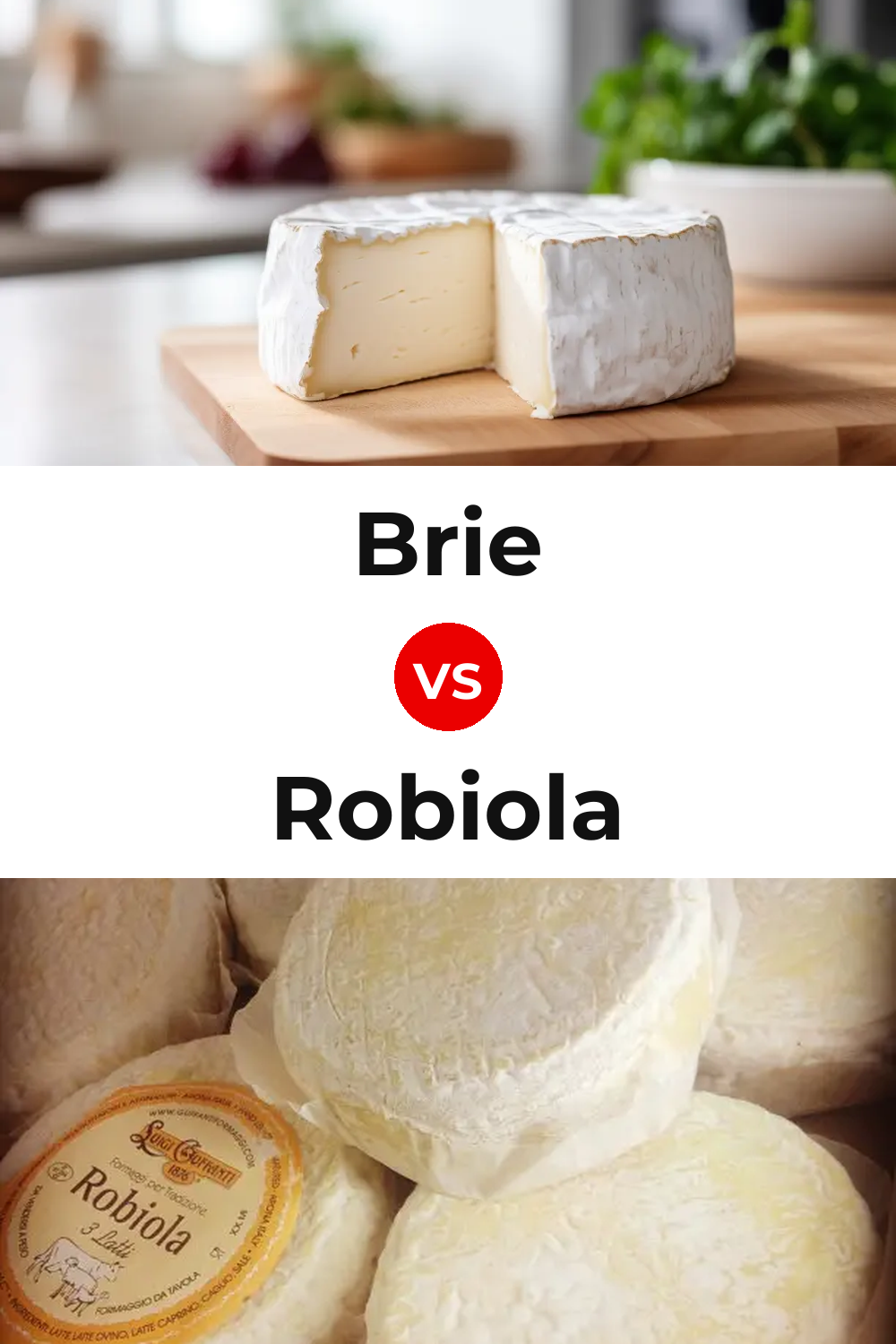 Brie vs Robiola: What's the Difference? - AnyCheese
