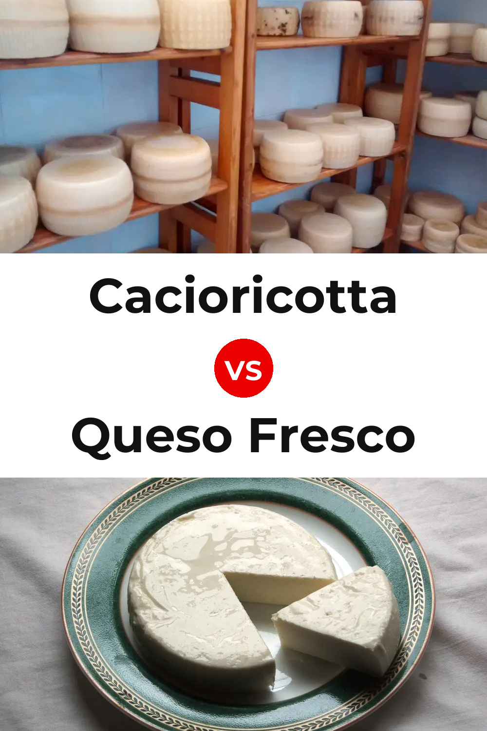 Cacioricotta Cheese vs Queso Fresco: What's the Difference? | Taste ...