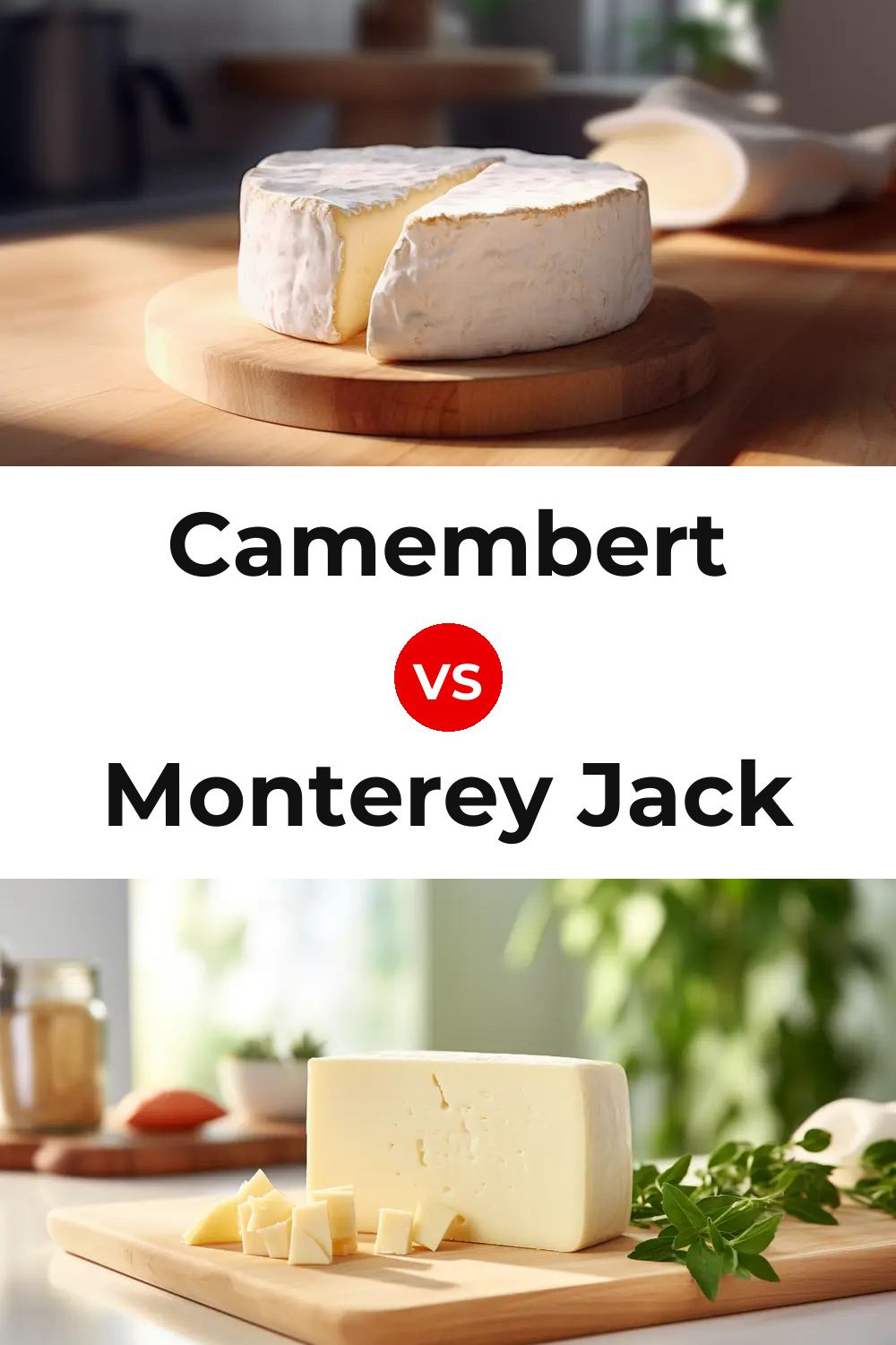 Camembert Cheese vs Monterey Jack Cheese: What's the Difference ...