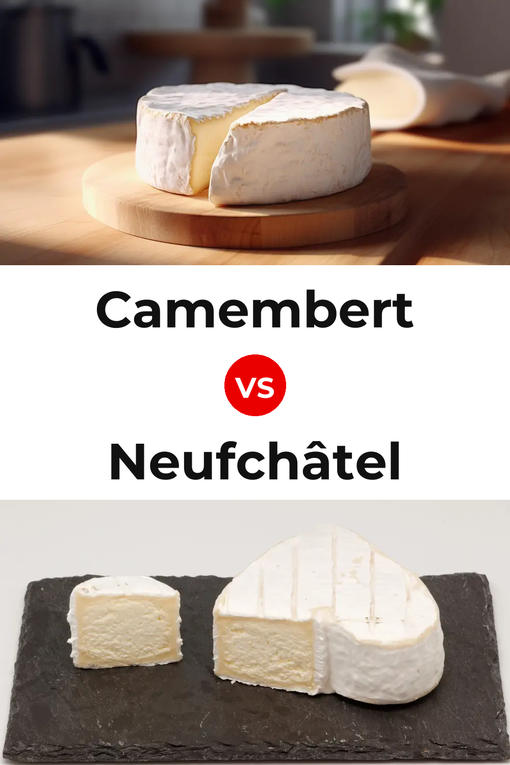 Camembert vs Neufchâtel: What's the Difference? - AnyCheese