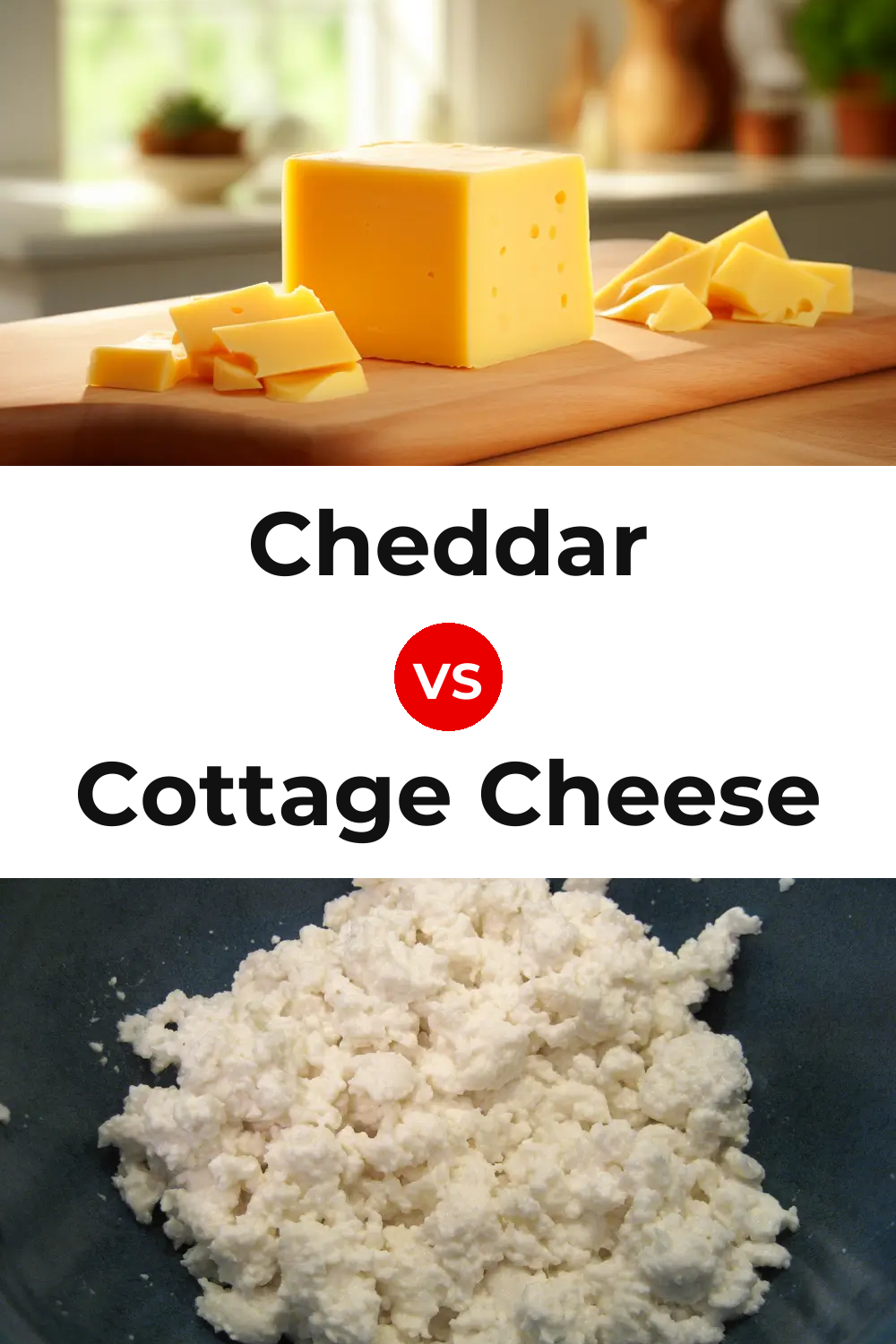 Cheddar Cheese vs Cottage Cheese: What's the Difference? | Taste ...