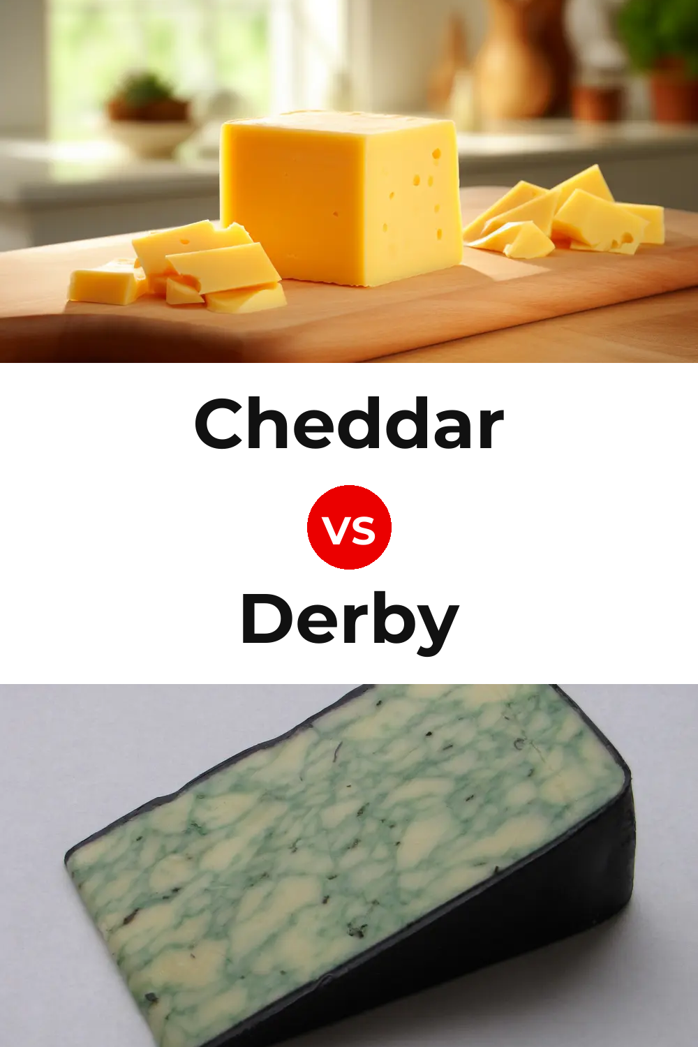 Cheddar Cheese vs Derby Cheese: What's the Difference? | Taste, Texture ...