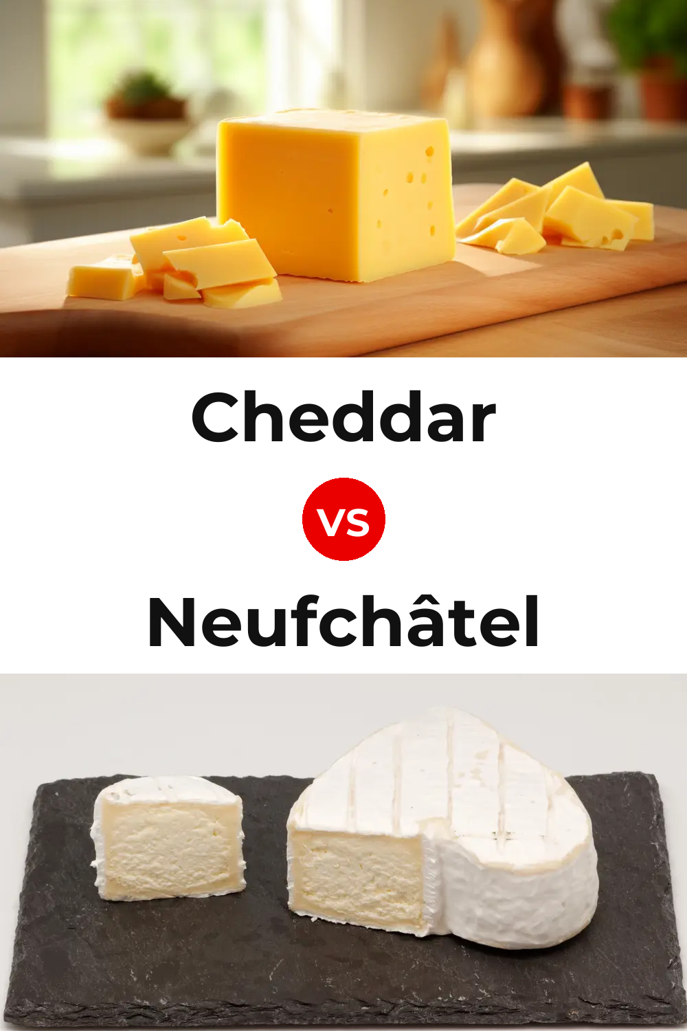 Cheddar Cheese vs Neufchâtel Cheese: What's the Difference? | Taste ...