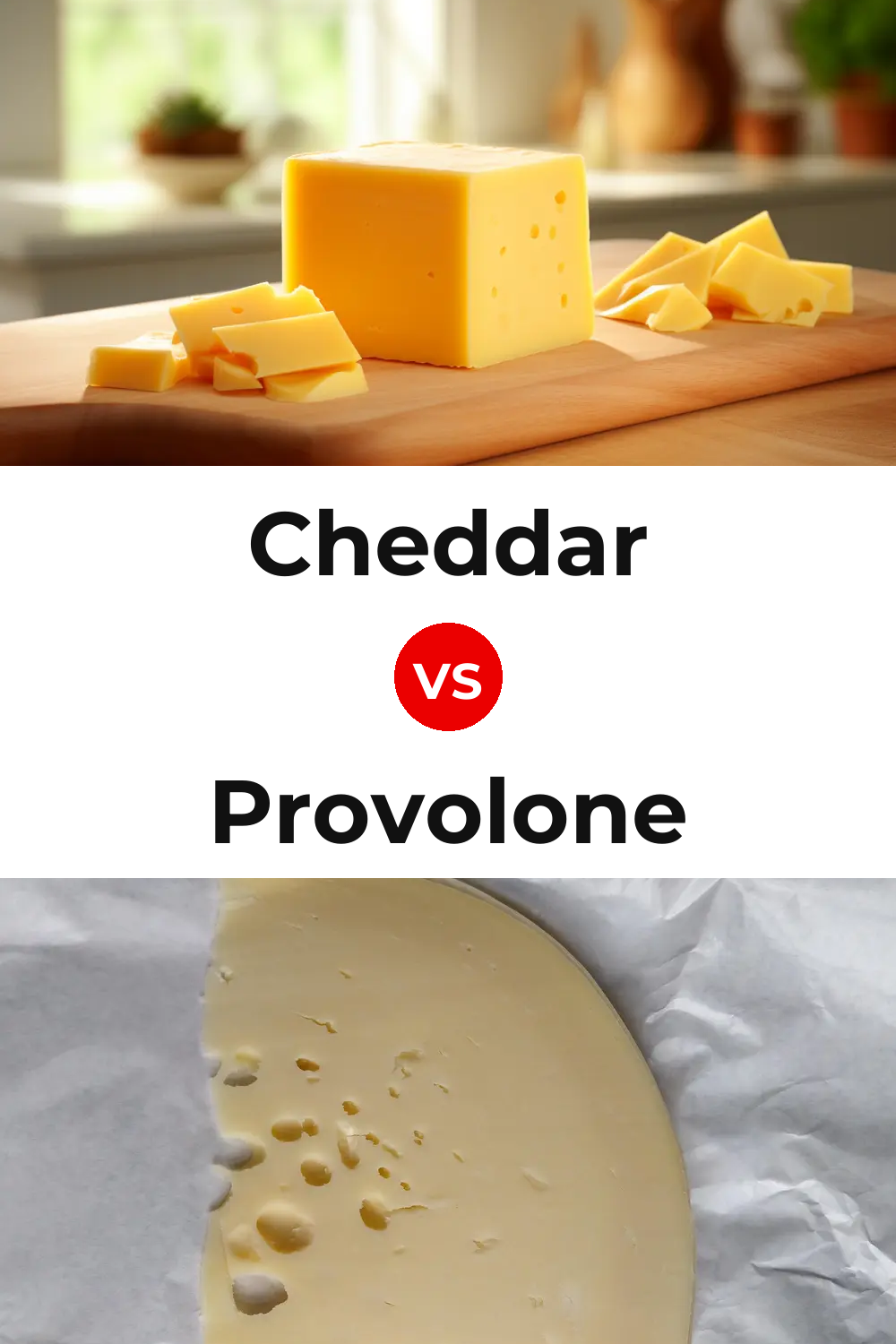 Cheddar Cheese vs Provolone Cheese: What's the Difference? | Taste ...