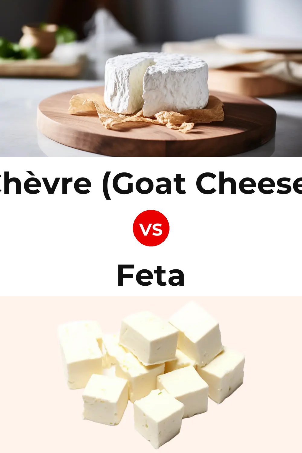 Chèvre (Goat Cheese) vs Feta Cheese: What's the Difference? | Taste ...