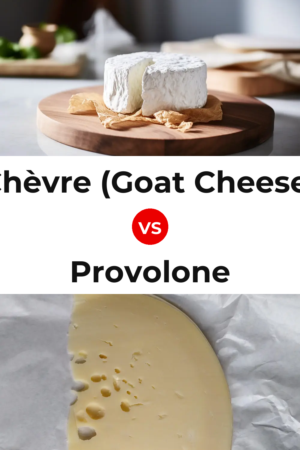 Chèvre (Goat Cheese) vs Provolone: What's the Difference? - AnyCheese