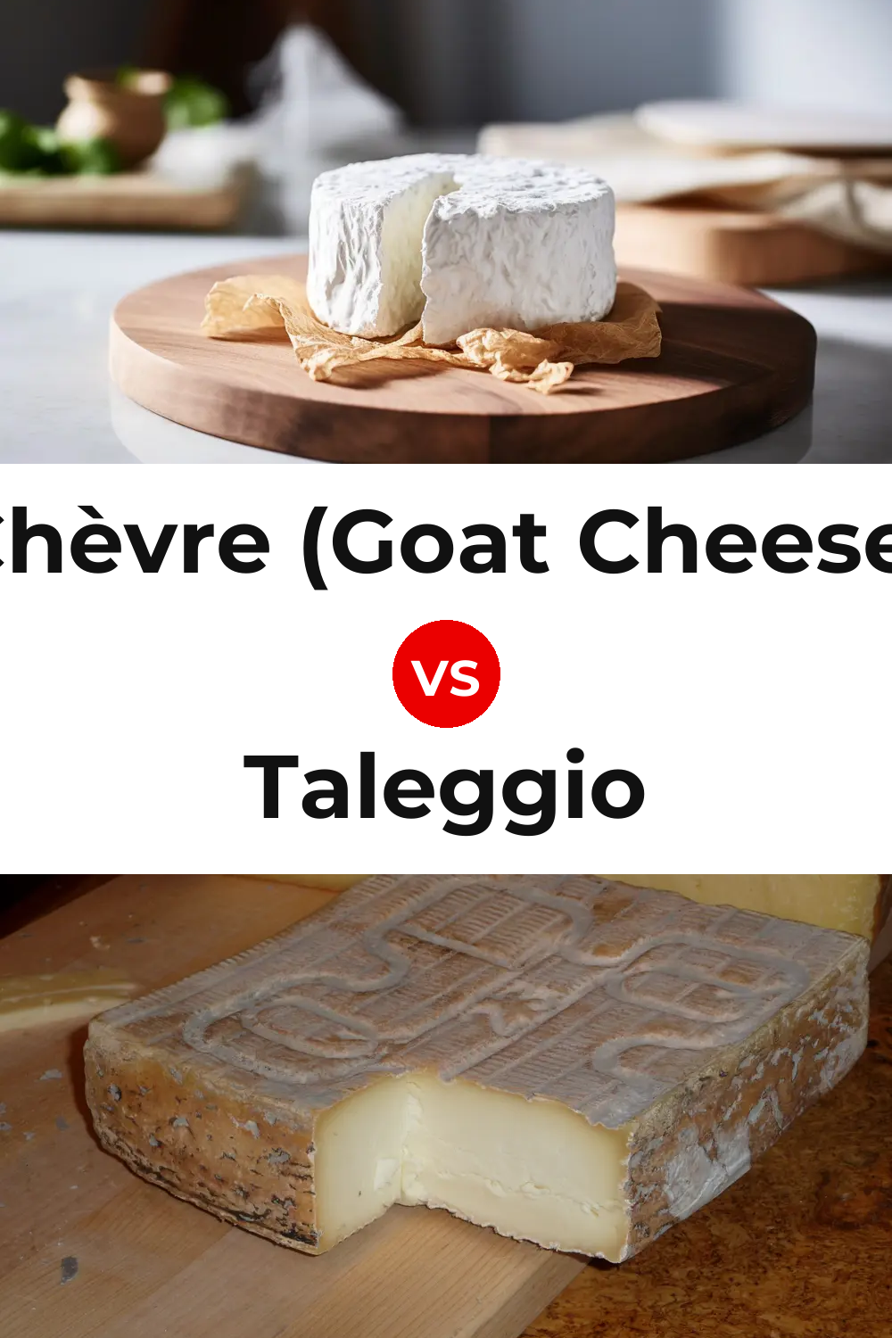 Chèvre (Goat Cheese) vs Taleggio Cheese: What's the Difference? | Taste ...