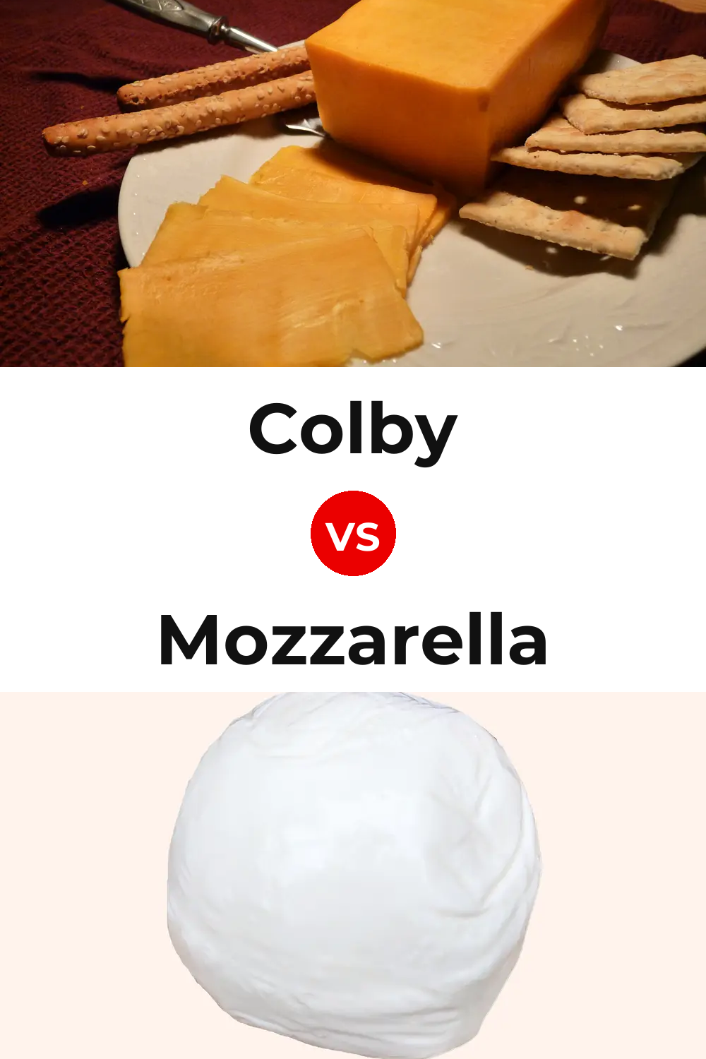 Colby Cheese vs Mozzarella Cheese: What's the Difference? | Taste ...