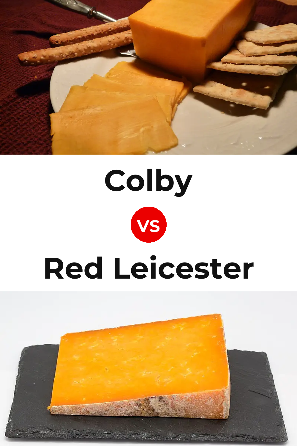 Colby vs Red Leicester: What's the Difference? - AnyCheese