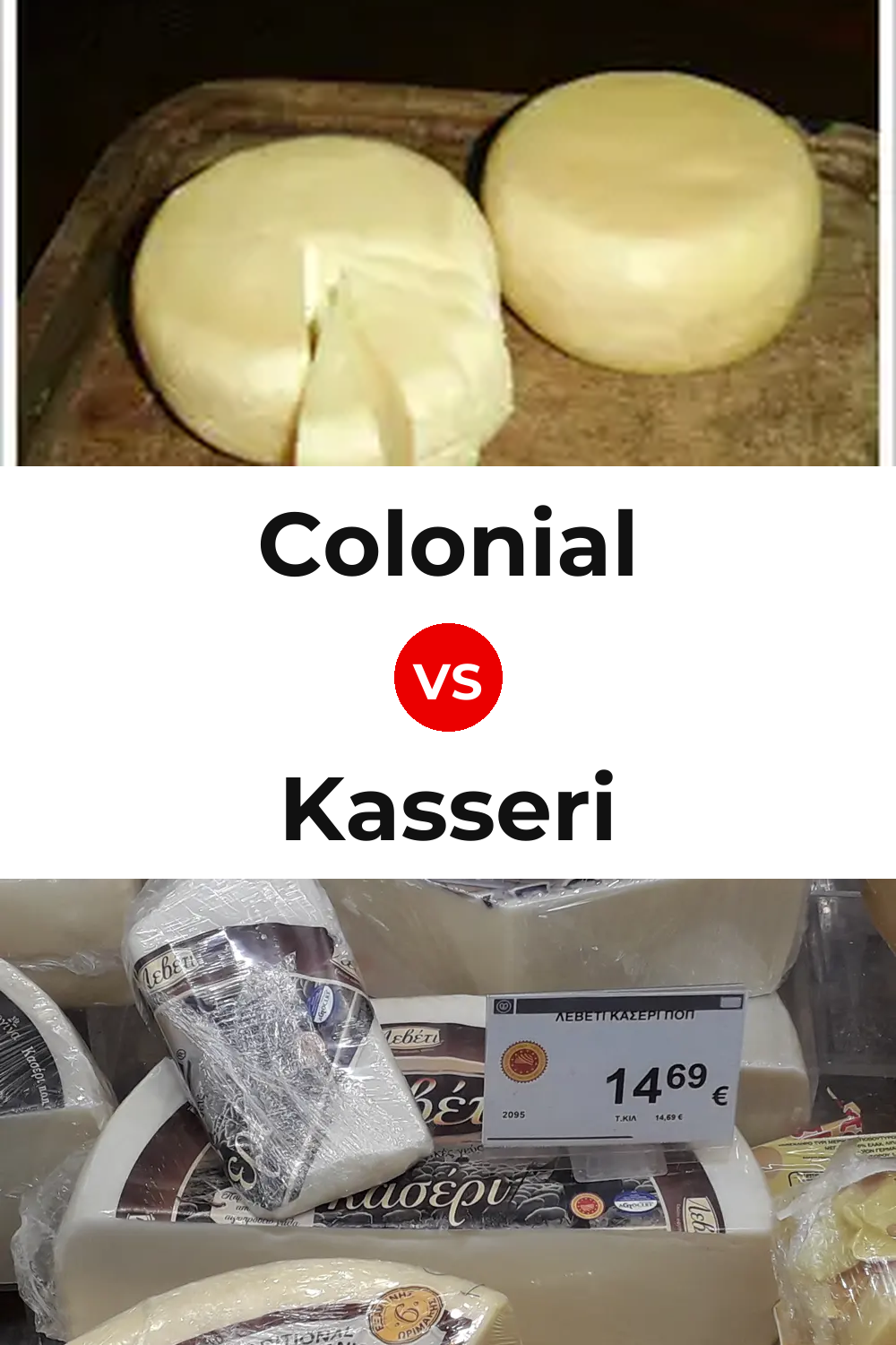 Colonial vs Kasseri: What's the Difference? - AnyCheese