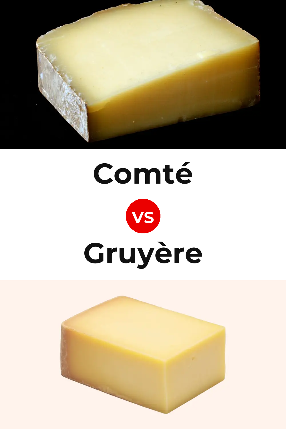 Comté Cheese vs Gruyère Cheese: What's the Difference? | Taste, Texture ...