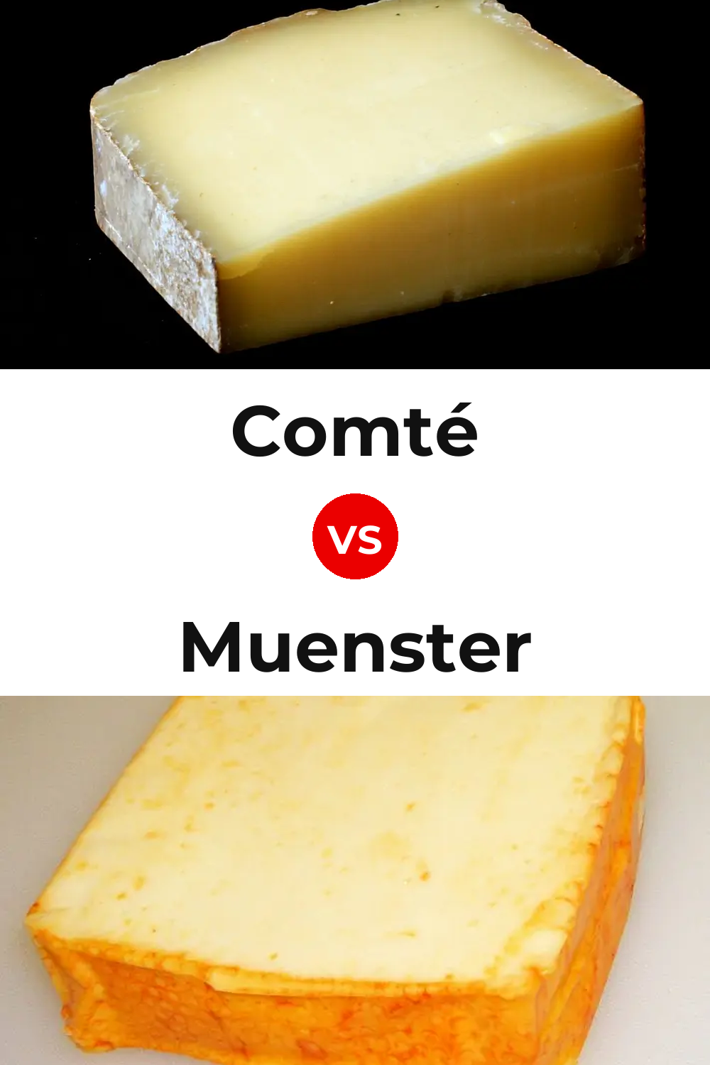 Comté Cheese vs Muenster Cheese: What's the Difference? | Taste ...