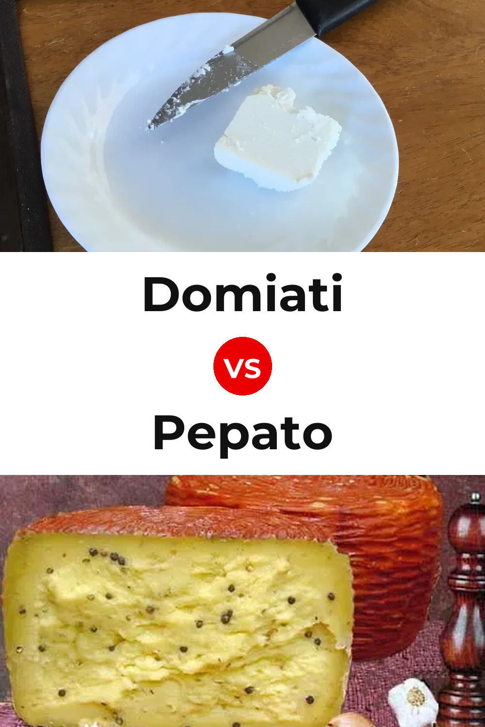 Domiati vs Pepato: What's the Difference? - AnyCheese