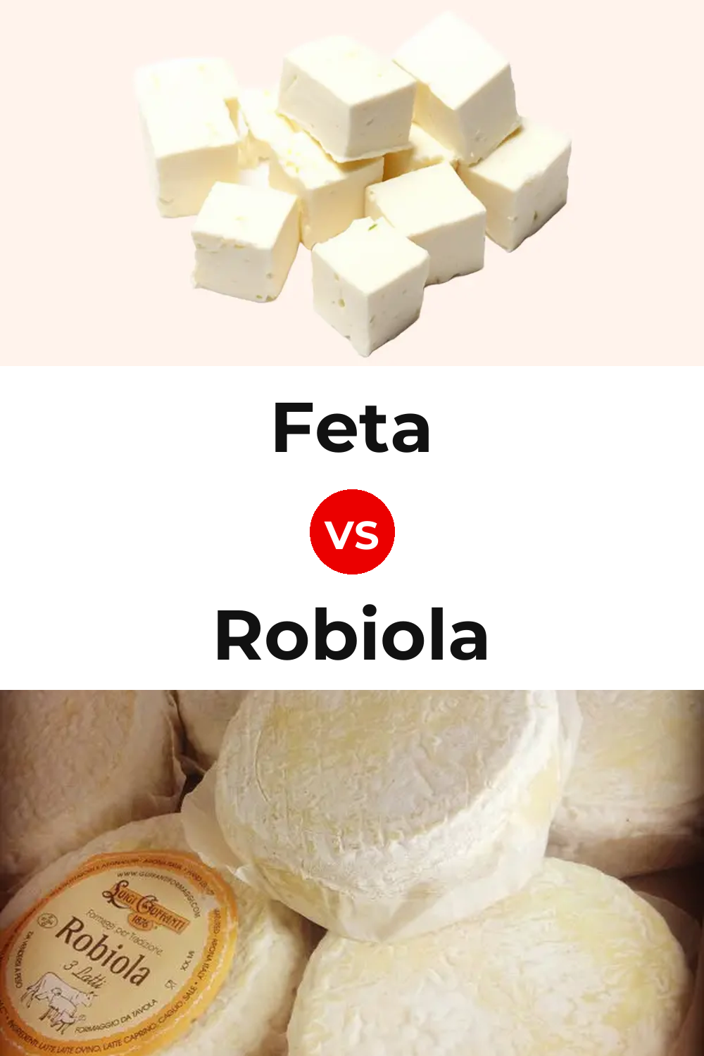 Feta vs Robiola: What's the Difference? - AnyCheese