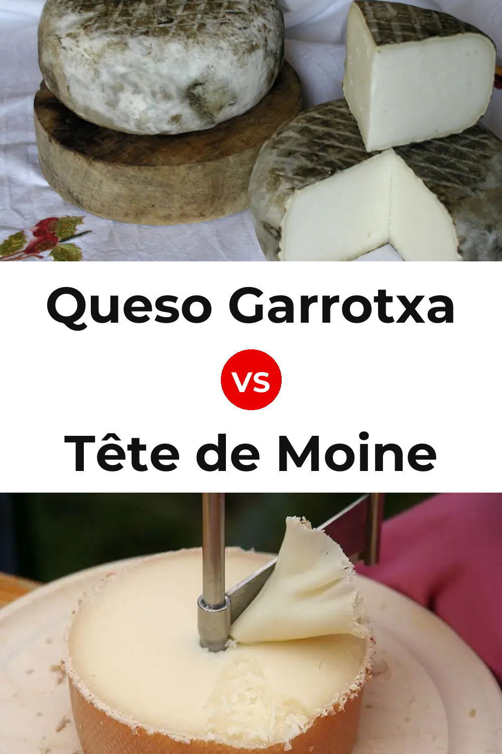 Queso Garrotxa vs Tête de Moine Cheese: What's the Difference? | Taste ...