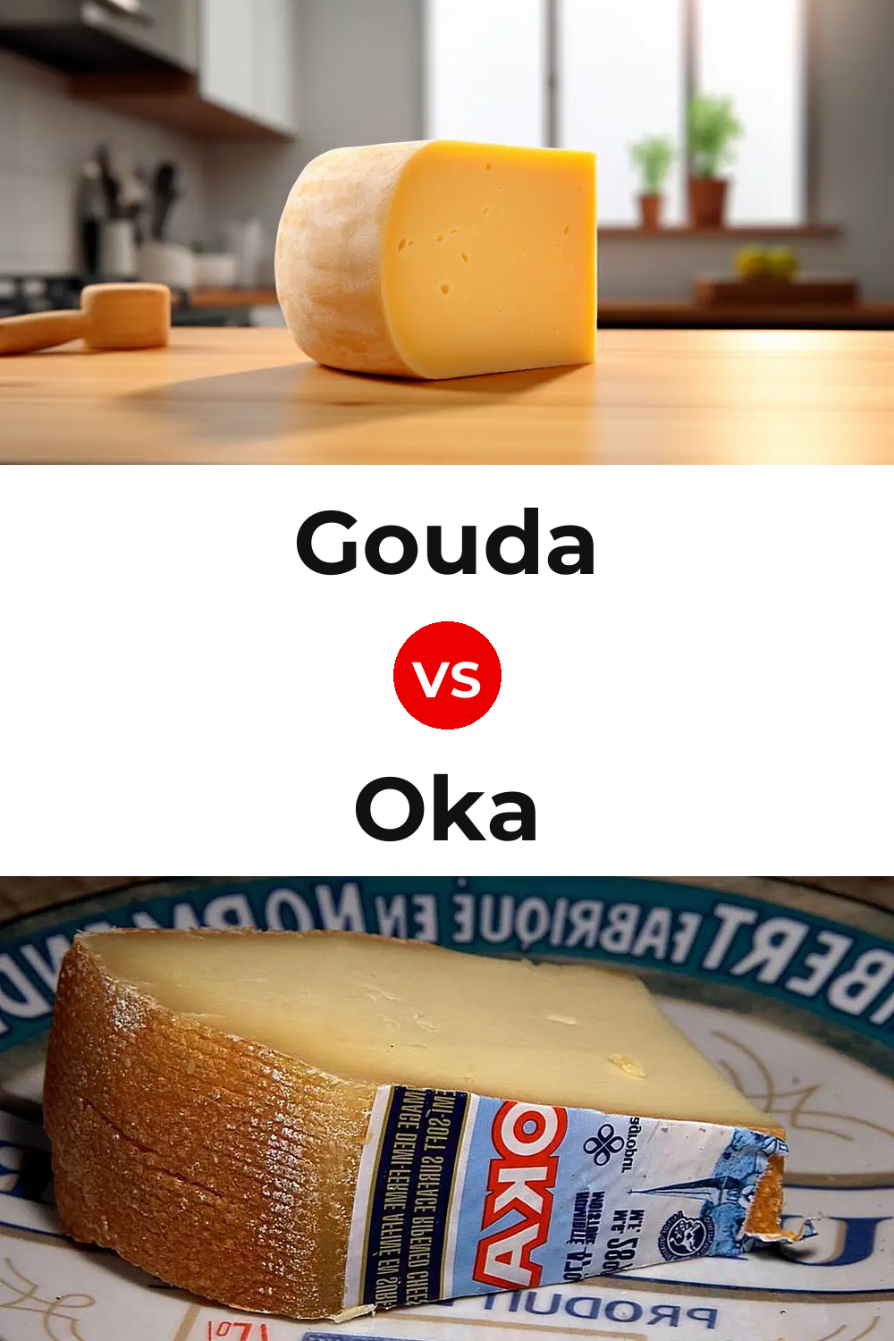 Gouda Cheese vs Oka Cheese: What's the Difference? | Taste, Texture ...