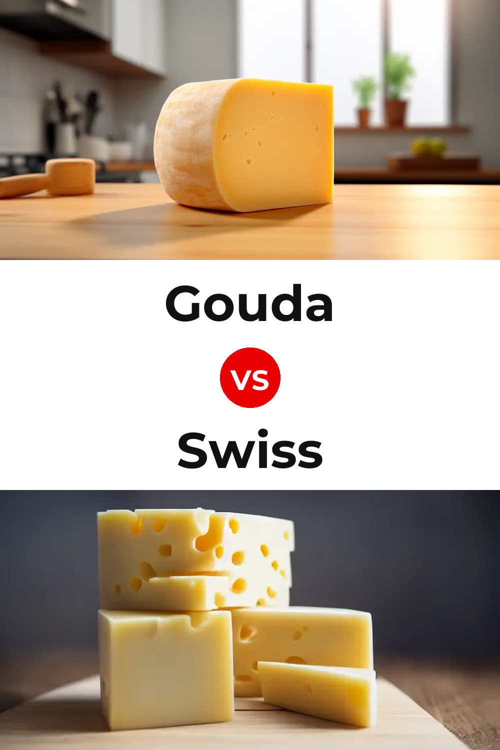 Gouda Cheese vs Swiss Cheese: What's the Difference? | Taste, Texture ...