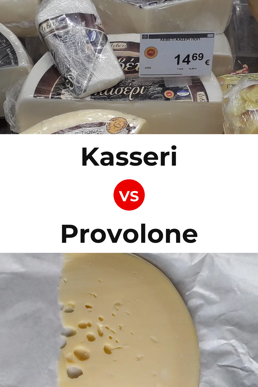 Kasseri vs Provolone: What's the Difference? - AnyCheese