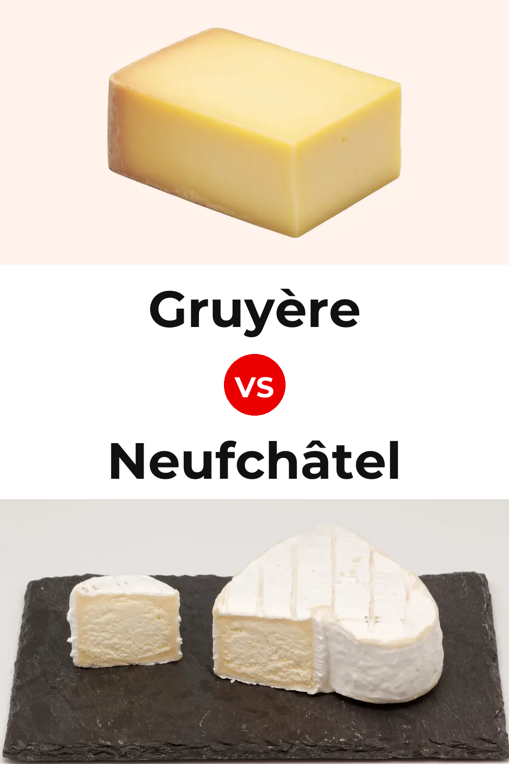 Gruyère Cheese vs Neufchâtel Cheese: What's the Difference? | Taste ...