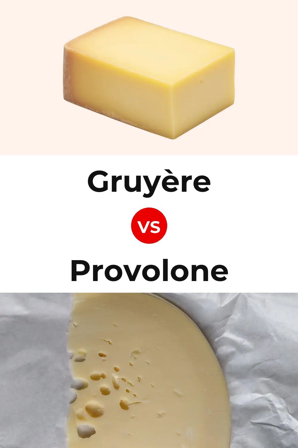Gruyère vs Provolone: What's the Difference? - AnyCheese