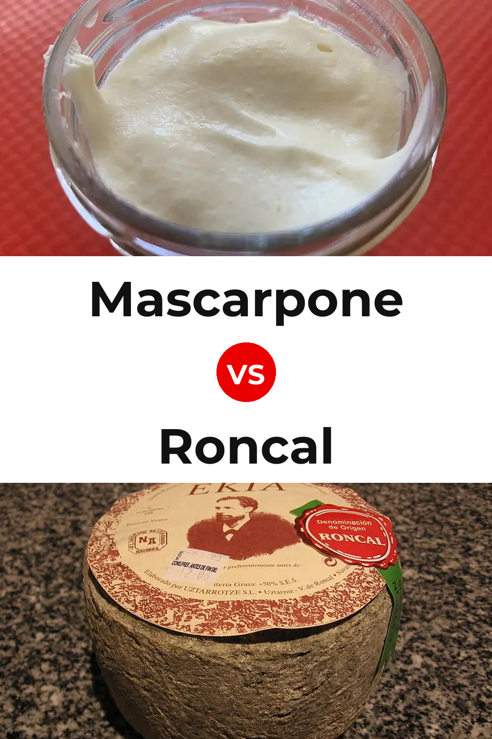 Mascarpone Cheese vs Roncal Cheese: What's the Difference? | Taste ...