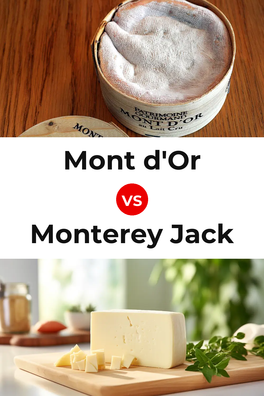Mont d'Or Cheese vs Monterey Jack Cheese: What's the Difference ...
