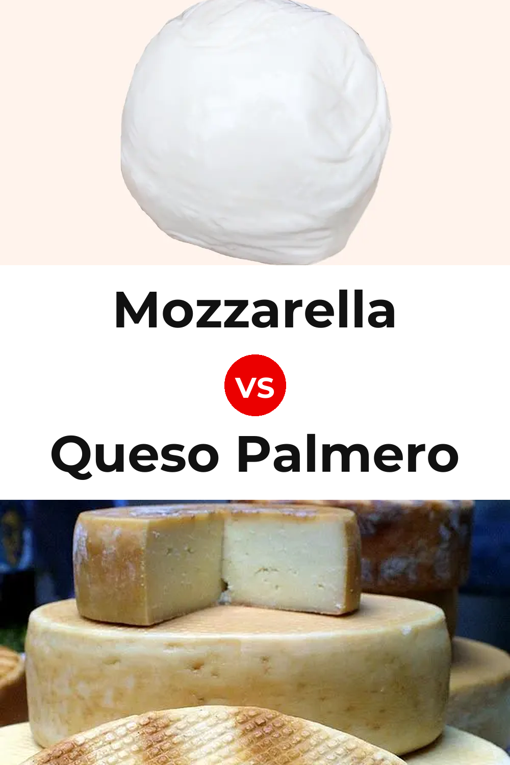 Mozzarella Cheese vs Queso Palmero: What's the Difference? | Taste ...