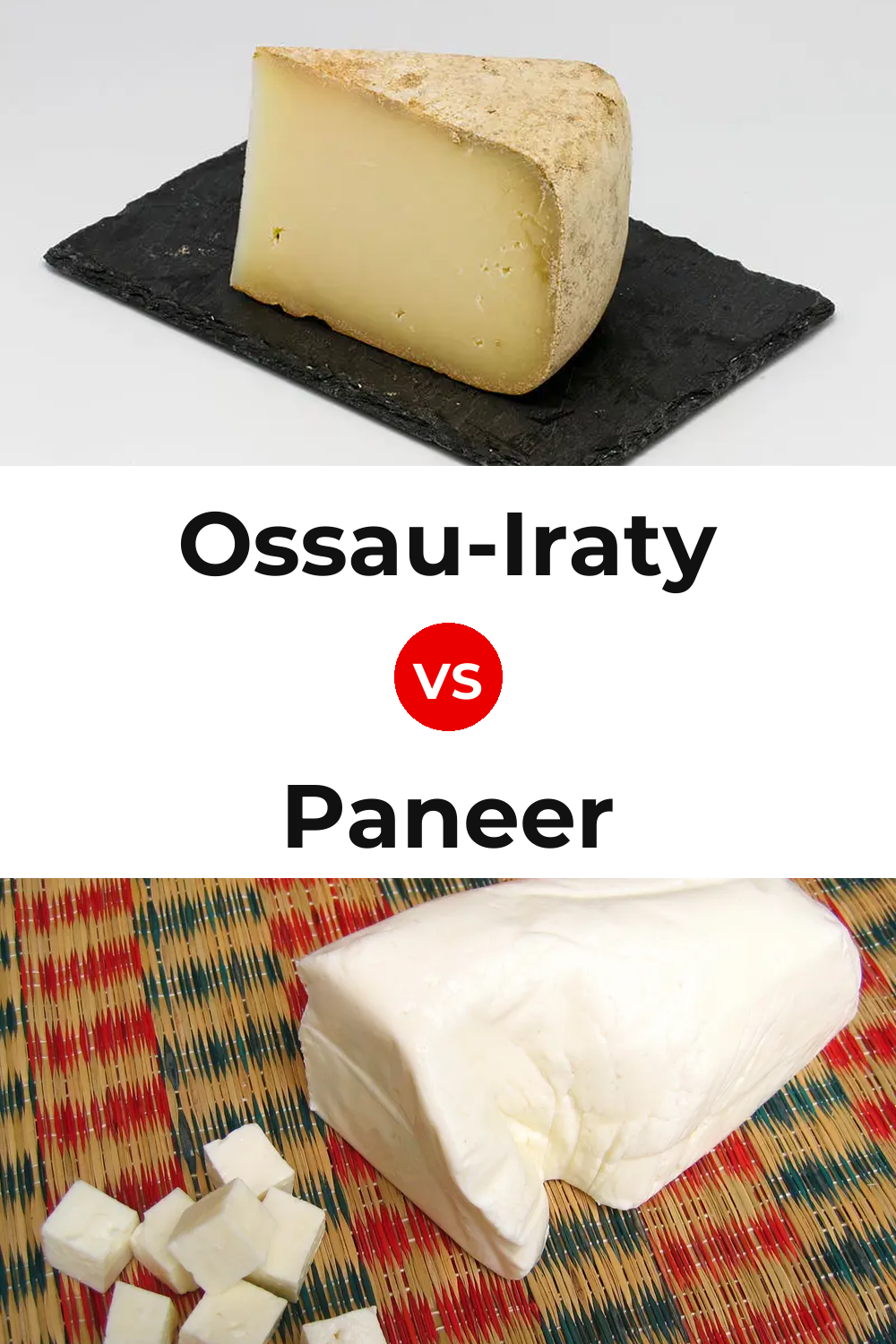 Ossau-Iraty vs Paneer: What's the Difference? - AnyCheese