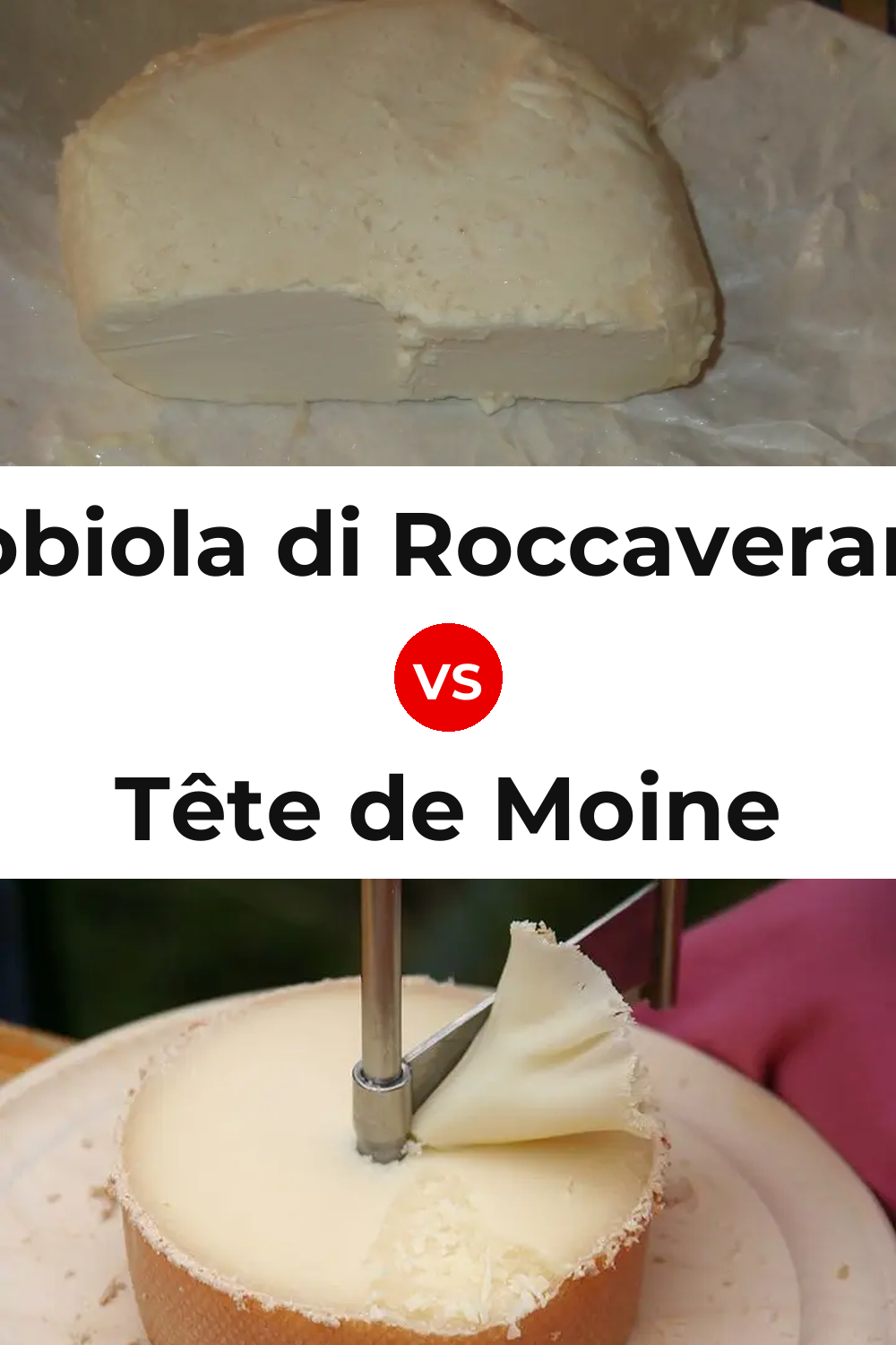 Robiola di Roccaverano vs Tête de Moine: What's the Difference? - AnyCheese