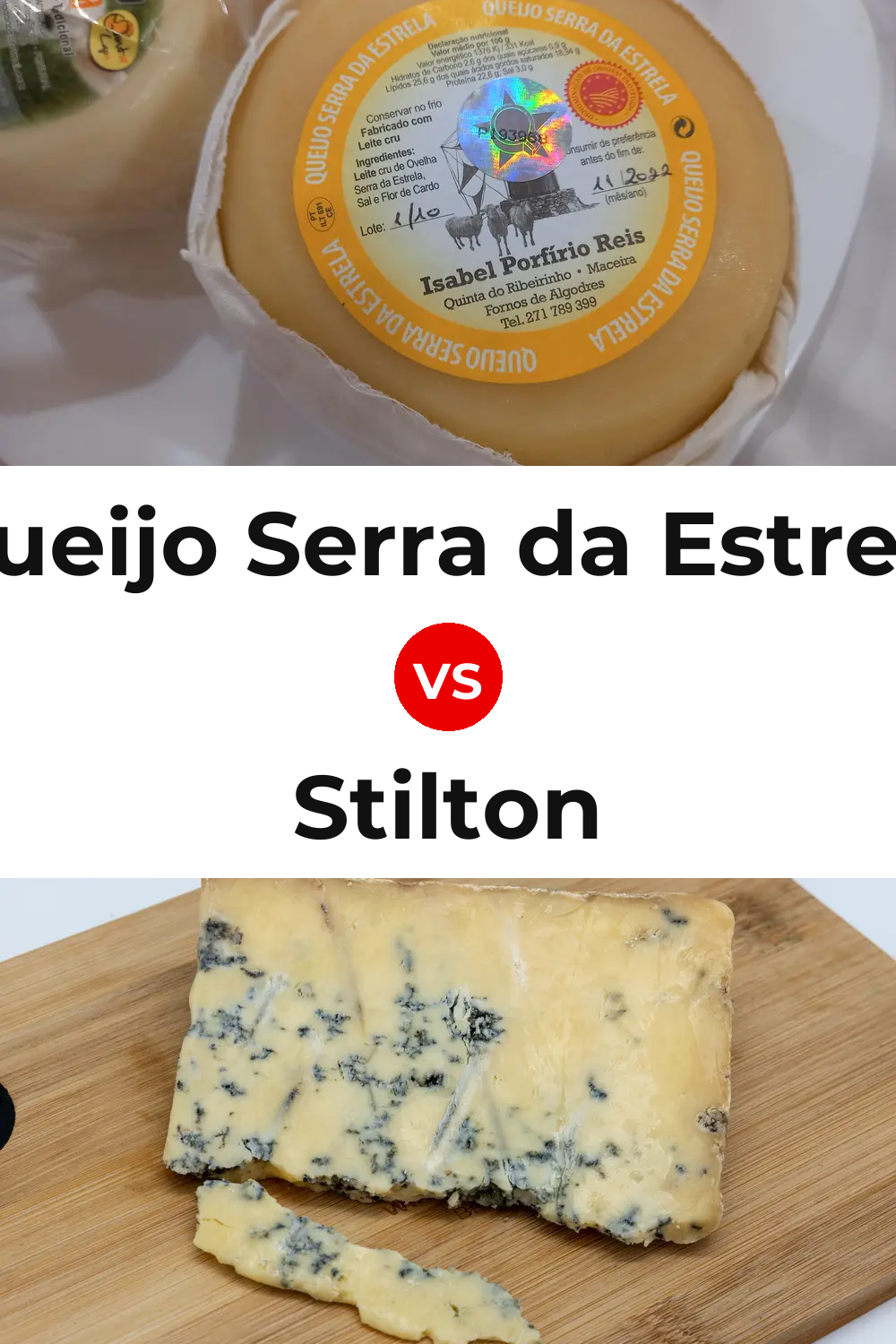 Queijo Serra da Estrela vs Stilton Cheese: What's the Difference ...
